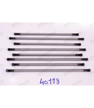 Push rod set 2mm longer - Lg: Adm 168mm / Exhaust 191mm