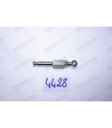 Adjustable short master cylinder push rod