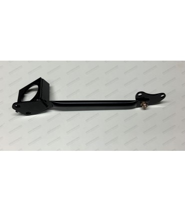 Upper right engine tie rod with exhaust flexi block support: Rear cross ...