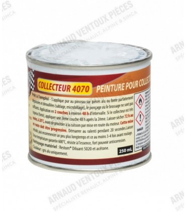 High temperature paint for exhaust manifold - Aluminum gray
