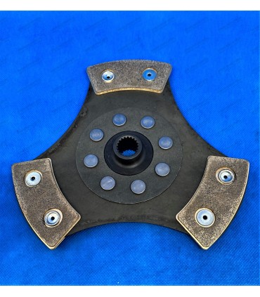Clutch disc 3 pads (Rigid) - 20 splines Ø 190mm - R5 Alpine Turbo (122 B)