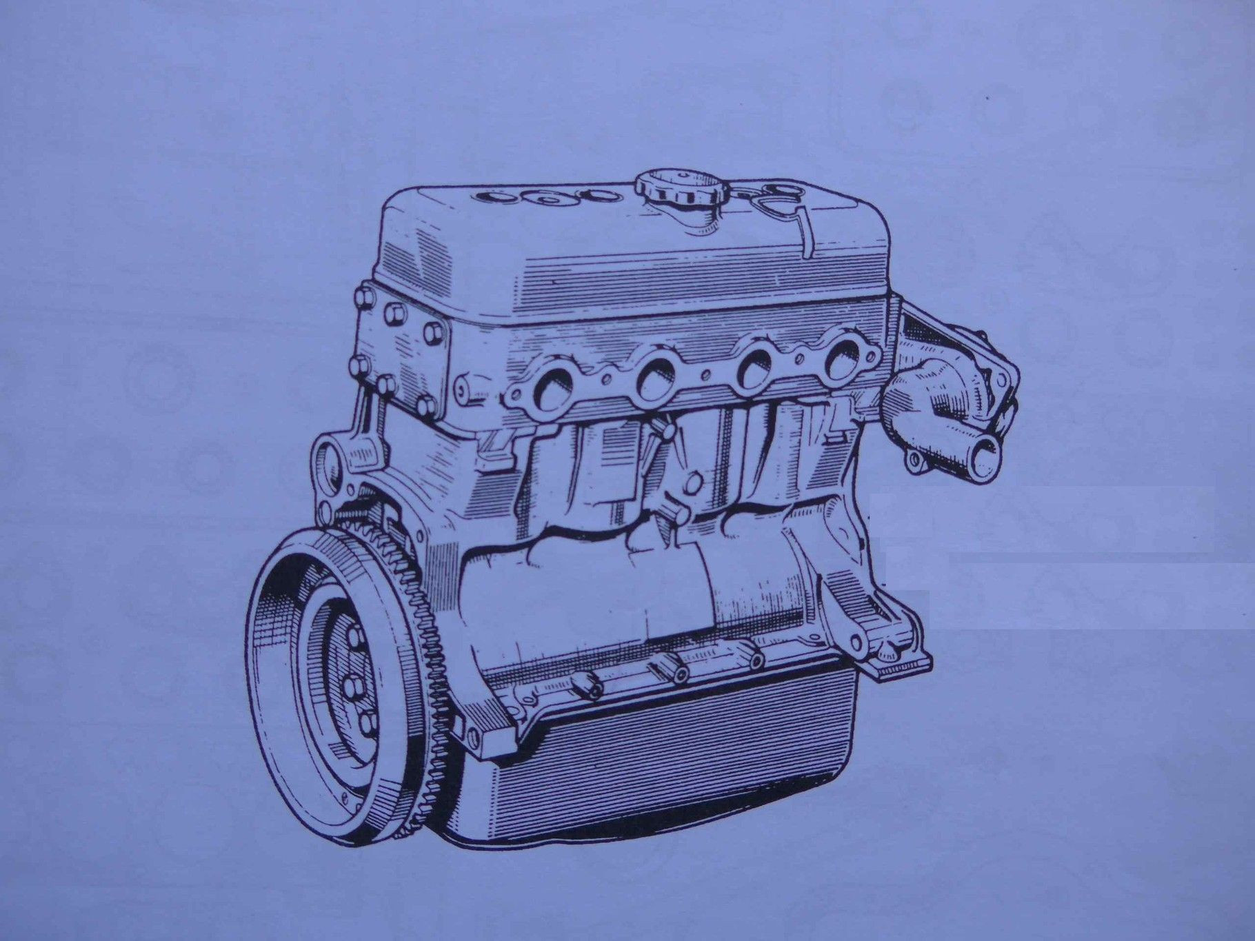 Engine parts for Simca / CG