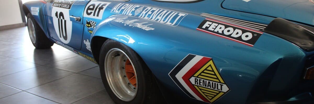 Renault Alpine Simca Badge Sticker | Arnaud Ventoux Parts